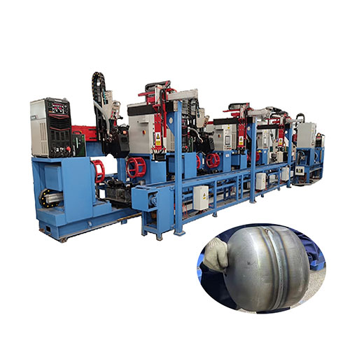 LPG Gas Cylinder Automatic Body Welding Line - Longterm Machinery