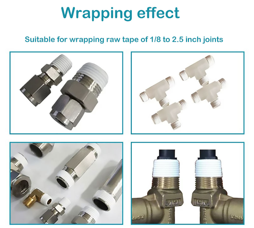 Automatic Thread Seal Tape Machine PTFE Tape Winding Machine for Valves ...