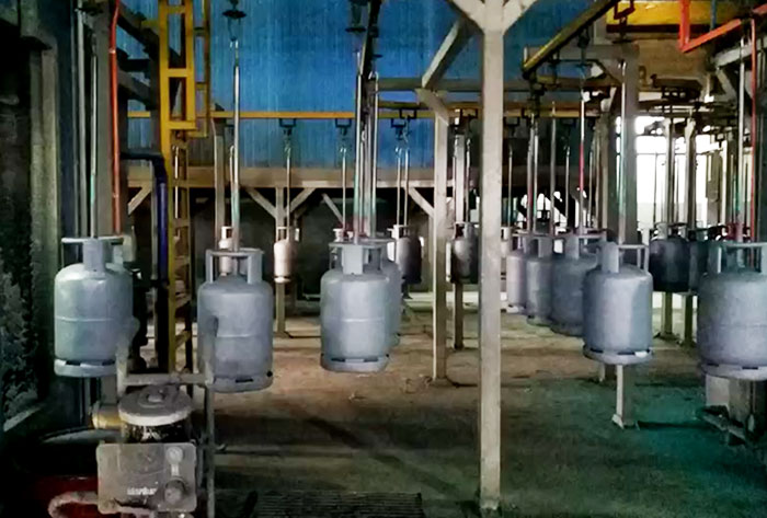 LPG Cylinder Spray Painting Line - Longterm Machinery